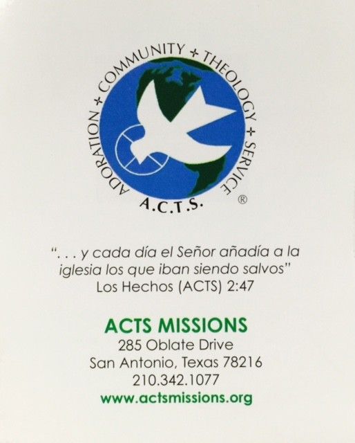 ACTS Missions Spanish Tri-Fold – ACTS Store