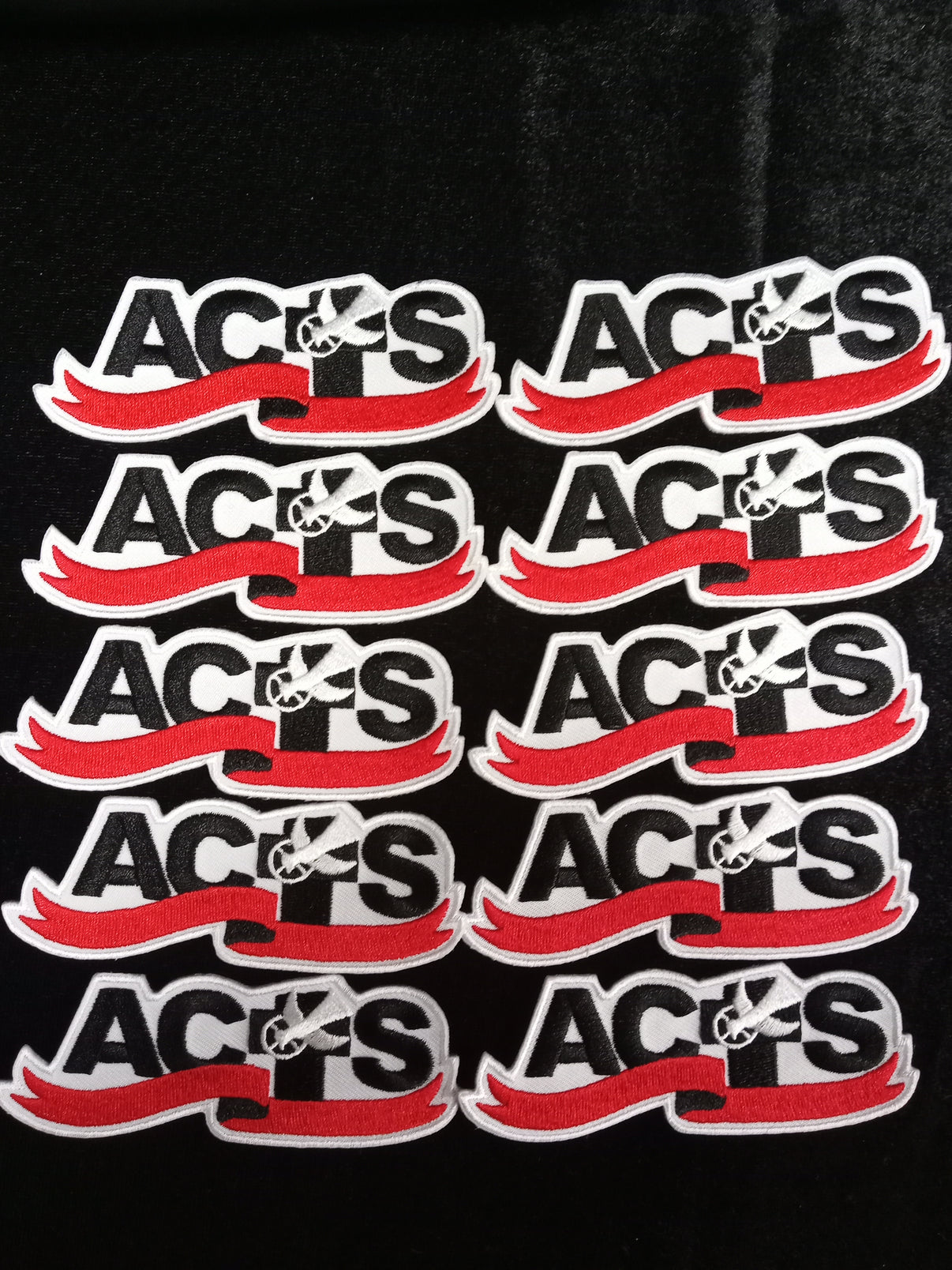 ACTS Ribbon Logo Embroidered Patch 10 Pack Retreat Special – ACTS Store