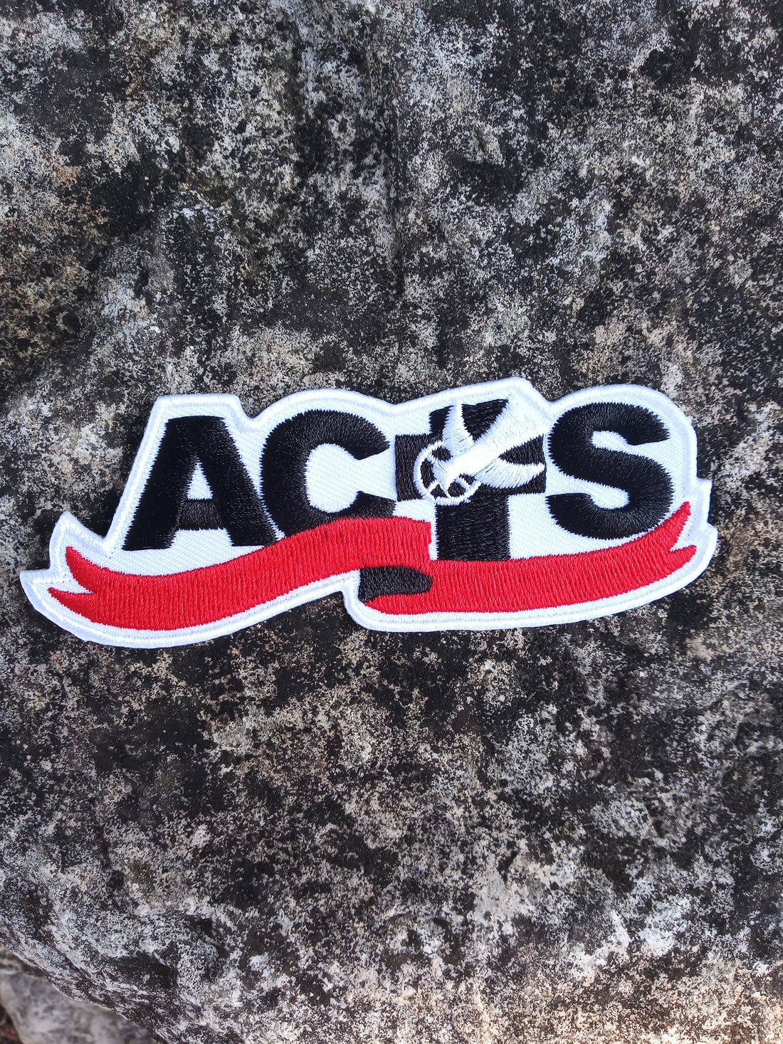 ACTS Ribbon Logo Iron-On Embroidered Patch – ACTS Store
